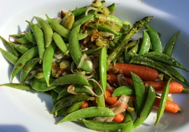 The Expat Epicure: Oh, Snap! Fire Roasted Vegetables or, "Man of La ...