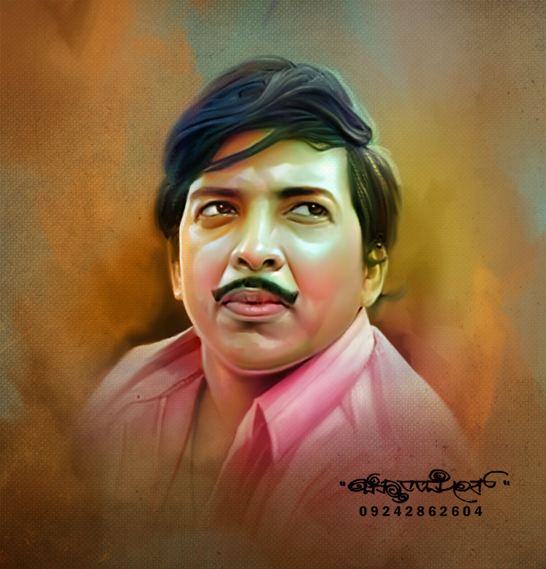 Chitthara Digital Paintings: vishnuvardhan paintings