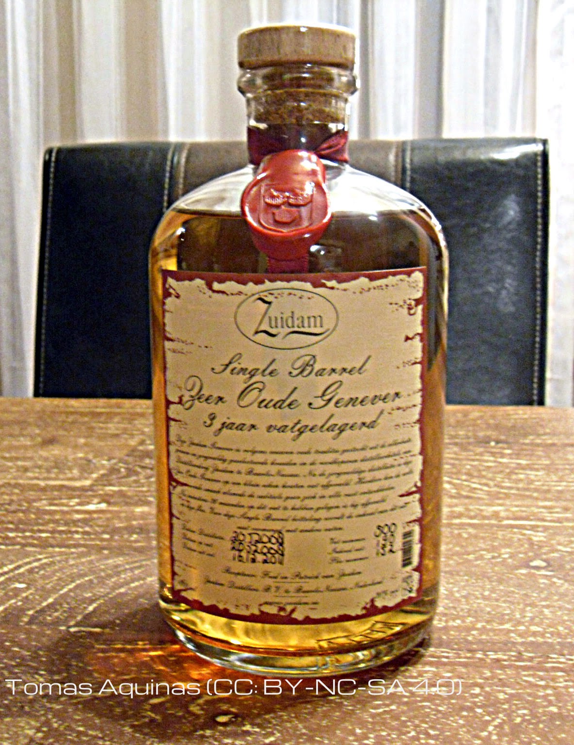 blog blong dring: Zuidam Single Barrel Zeer Oude Genever (38% Vol.)