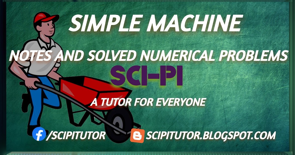 Simple Machine Class 9 Important Science Notes and Solved Exercises ...