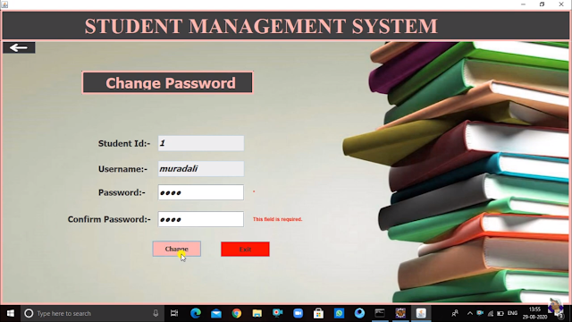 Student Management System Project using Java and MySQL