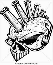 We Love Skulls.: Skull Flash Art