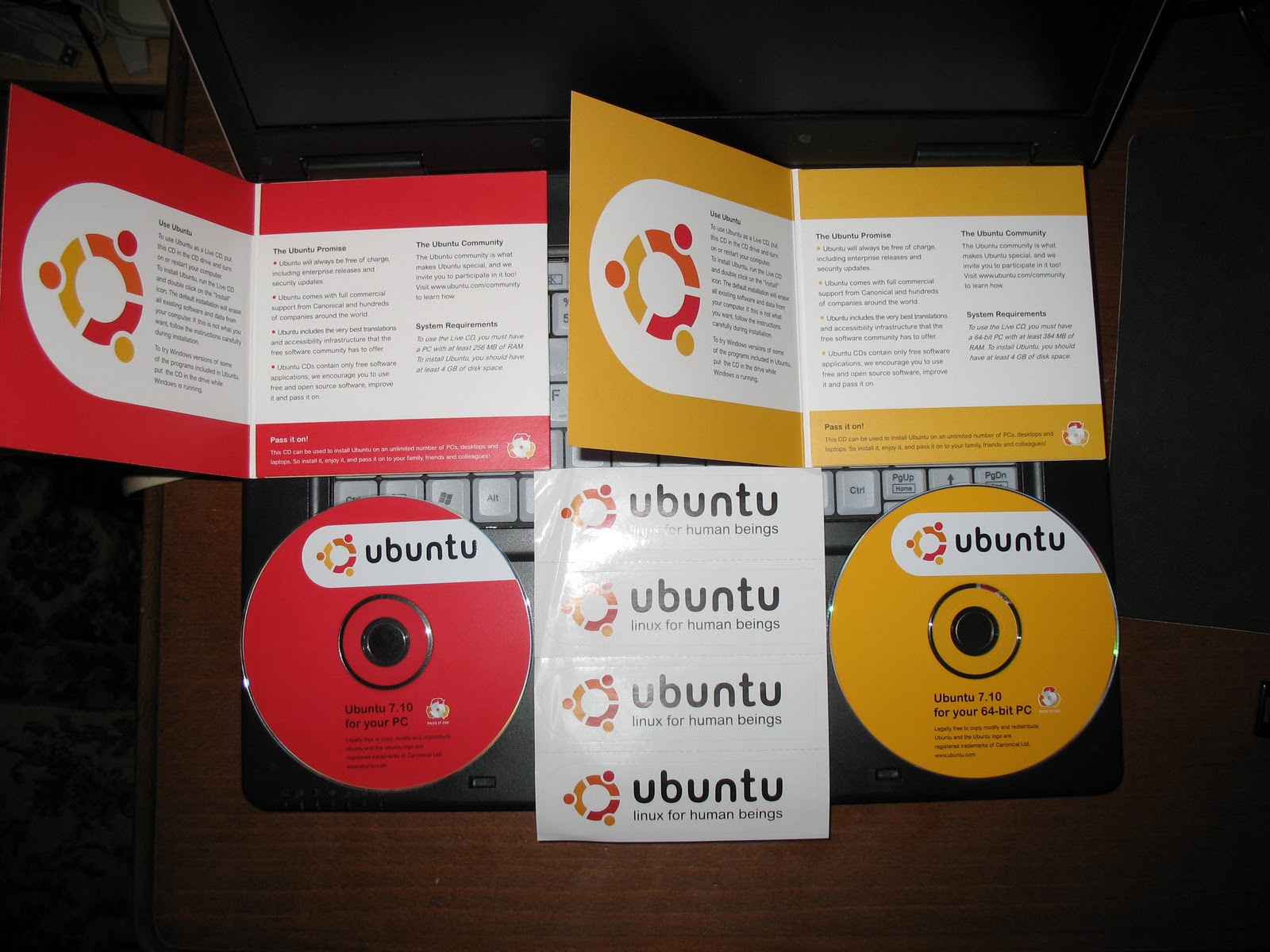 Se terminan los CD's gratis de Ubuntu | Leondres