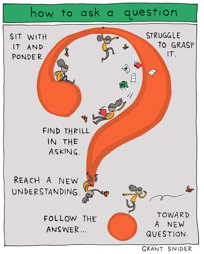INCIDENTAL COMICS: How To Ask a Question