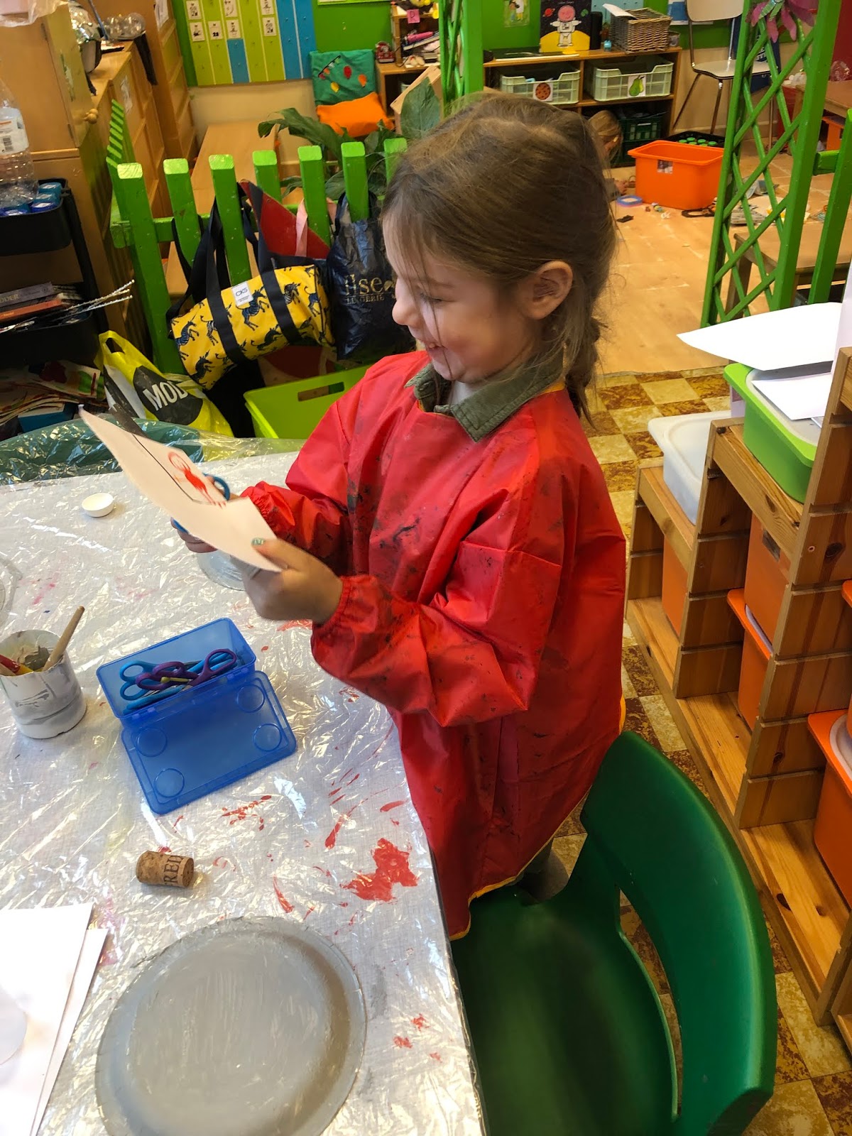 2de-3de kleuterklas A - Juf Charlotte: ruimtetuig maken met kosteloos ...