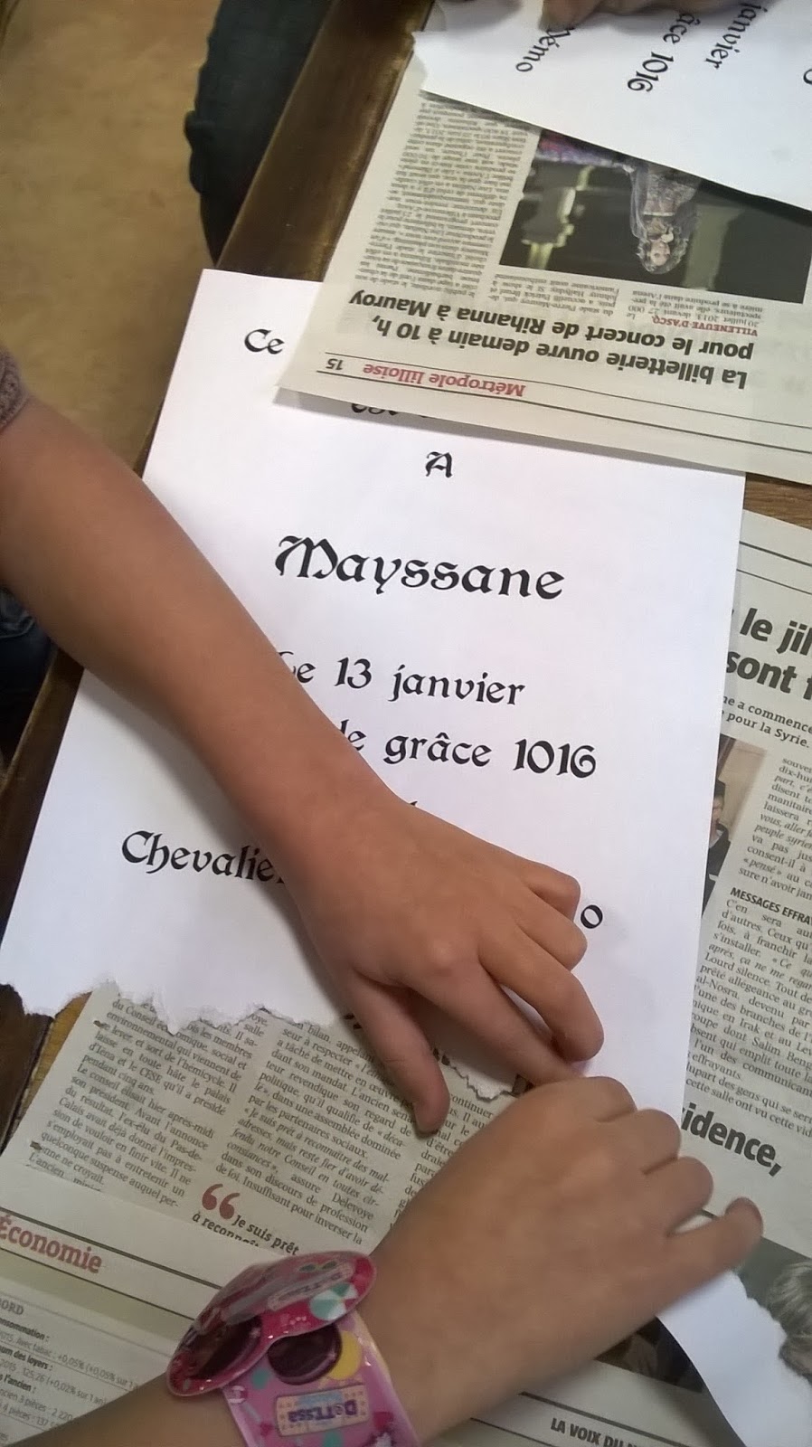 Les diplômes de chevalier