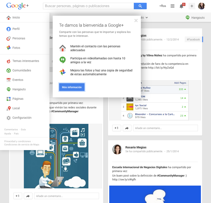 My Album Delivery Blog: Google Plus para blogueras: mis primeros pasos ...