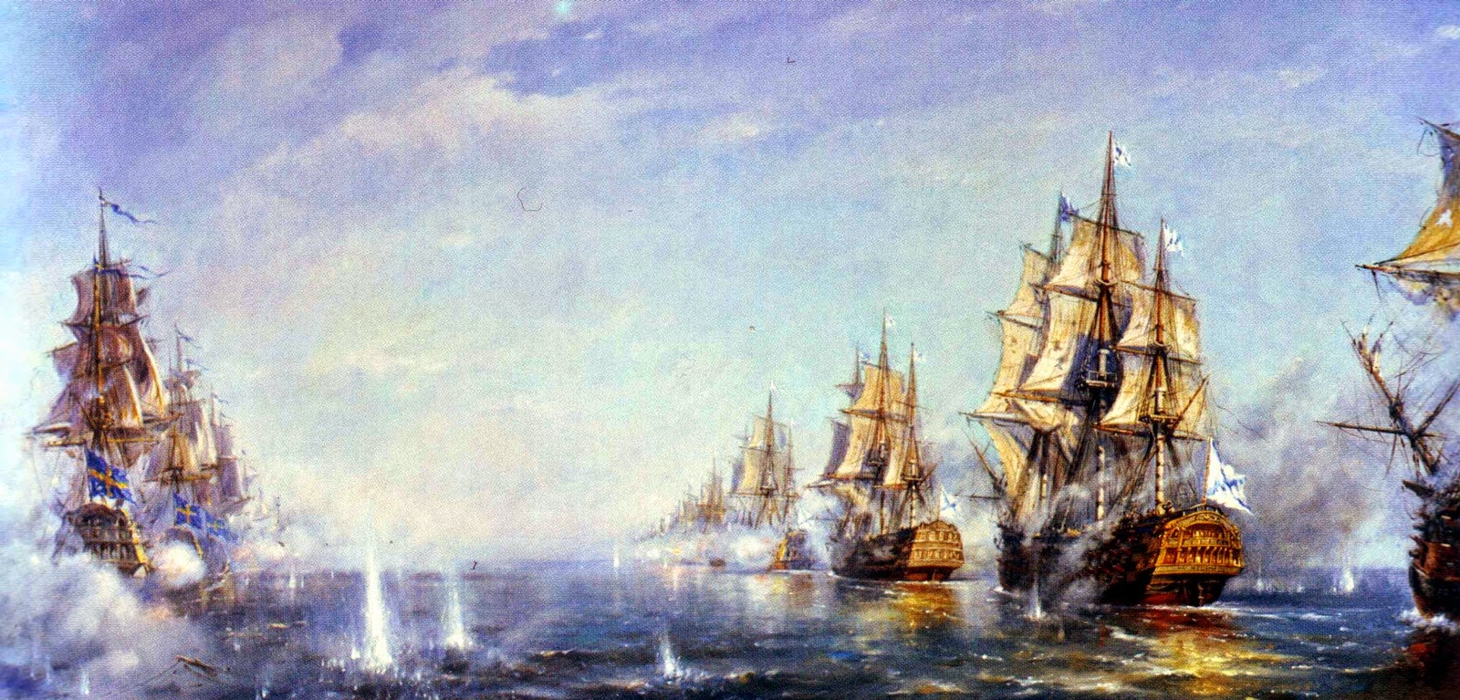 Las historias de Doncel: Navíos de línea del siglo XVIII