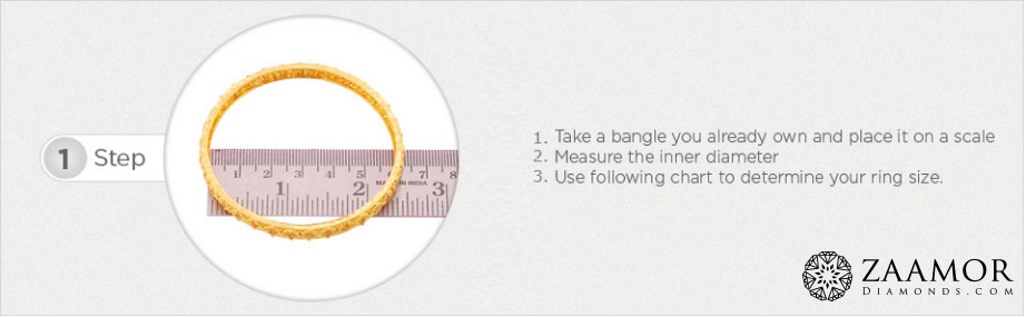 How to Measure your Bangle Size | Zaamor Diamonds Blog