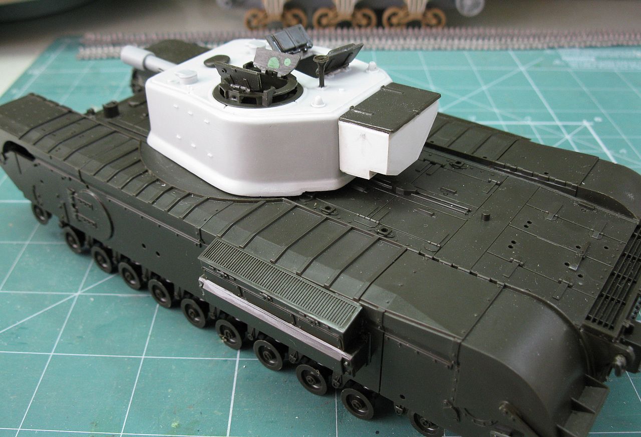 Panzerserra Bunker- Military Scale Models in 1/35 scale: Churchill Mk ...