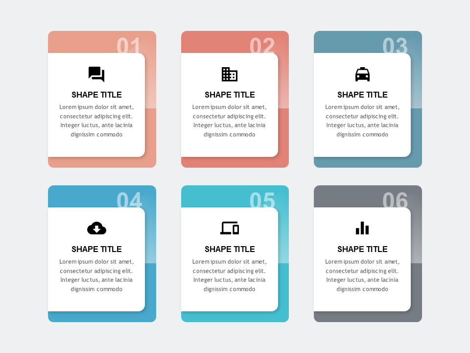 Outer Color Box PowerPoint Templates - PowerPoint Free