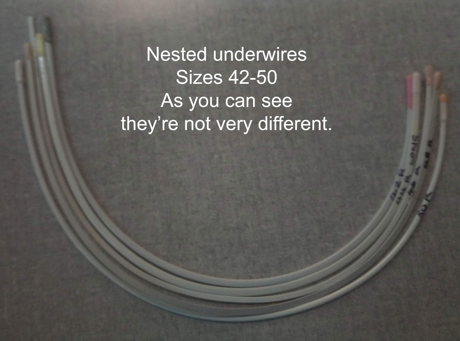 A wire that fits. - Jane's Foundations