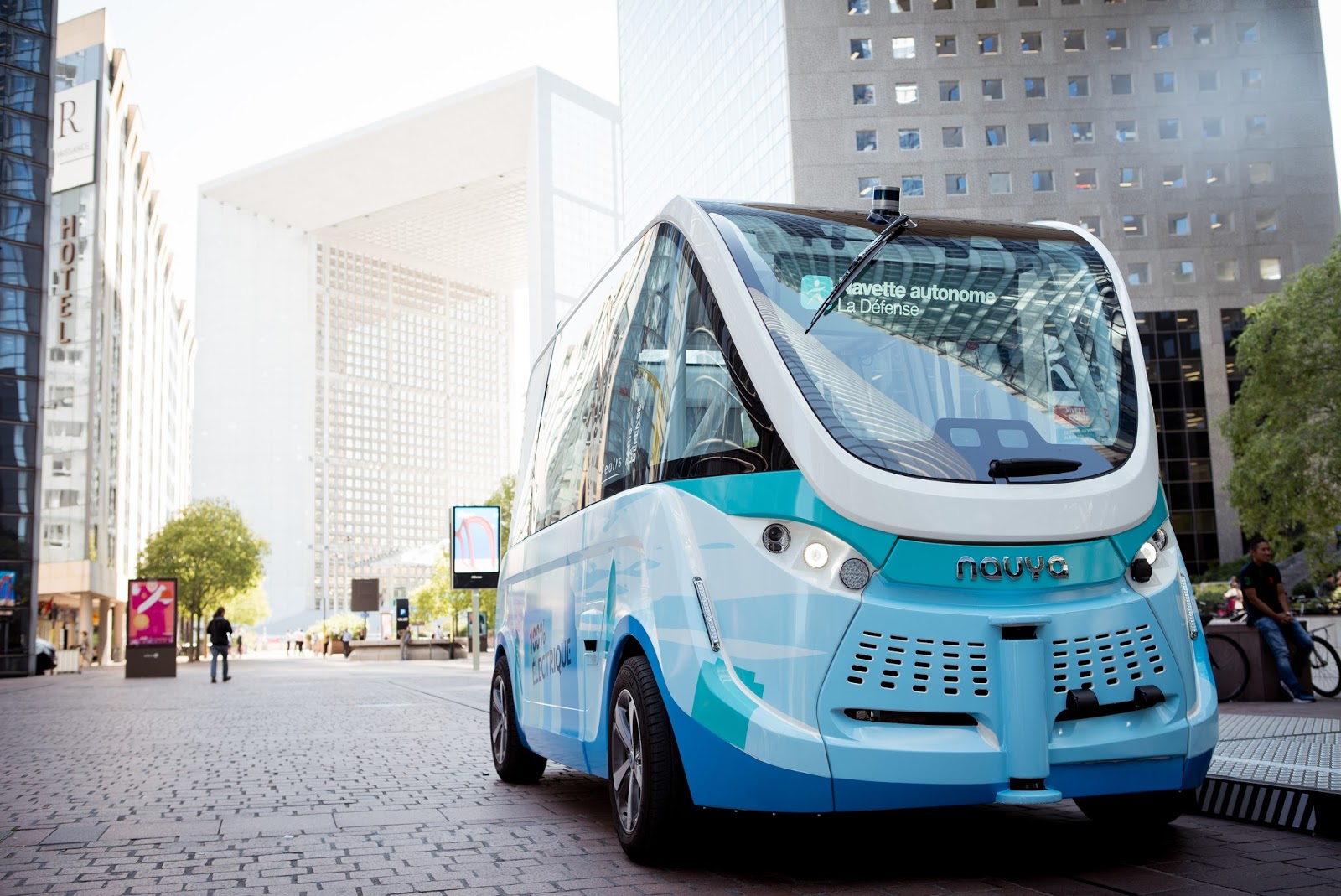 Voiture du Futur: Navya lance le premier taxi autonome made in France