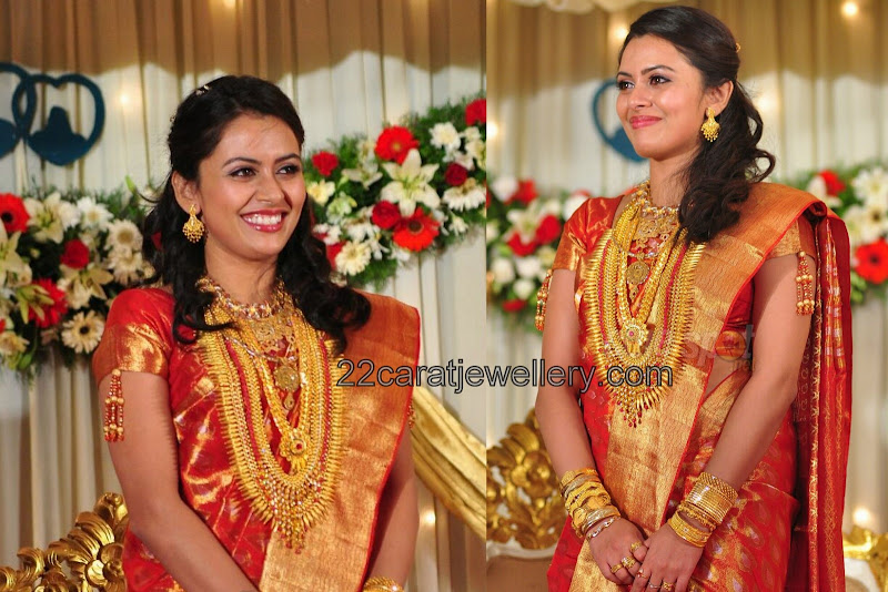 Dhanya Mary Traditional Wedding Jewelry - Jewellery Designs