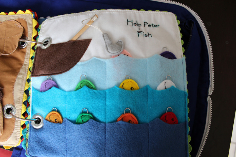 Get Your Craft On: Quiet Book Week - Peter Fishing