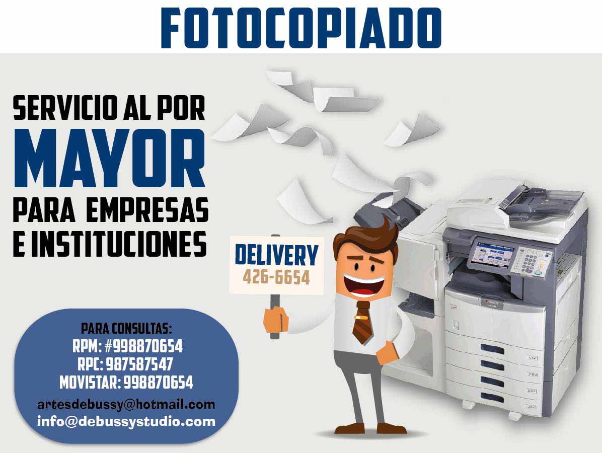 Copias al por mayor Lima