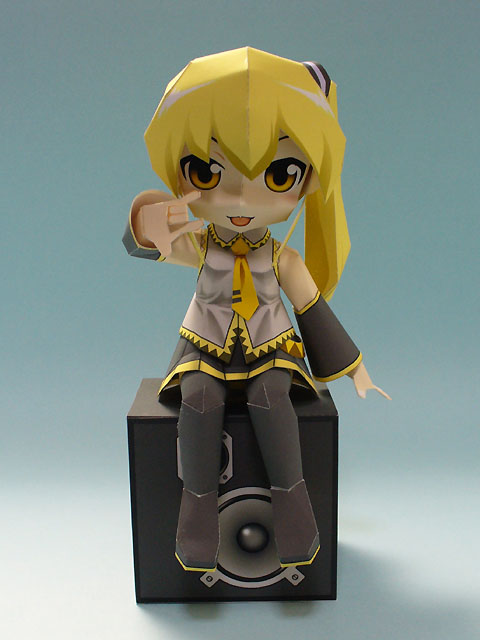 Vocaloid: Akita Neru Papercraft | Paperized Crafts