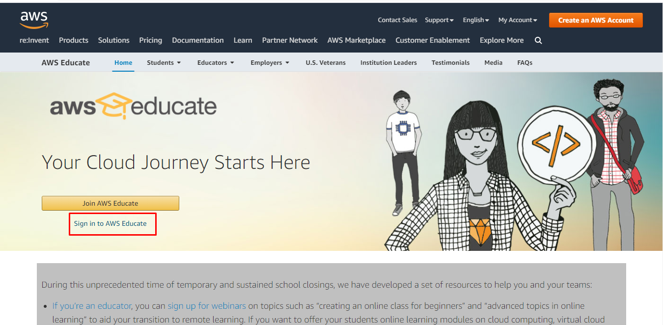 Pengenalan AWS Educate ~ Ilmu TKJ