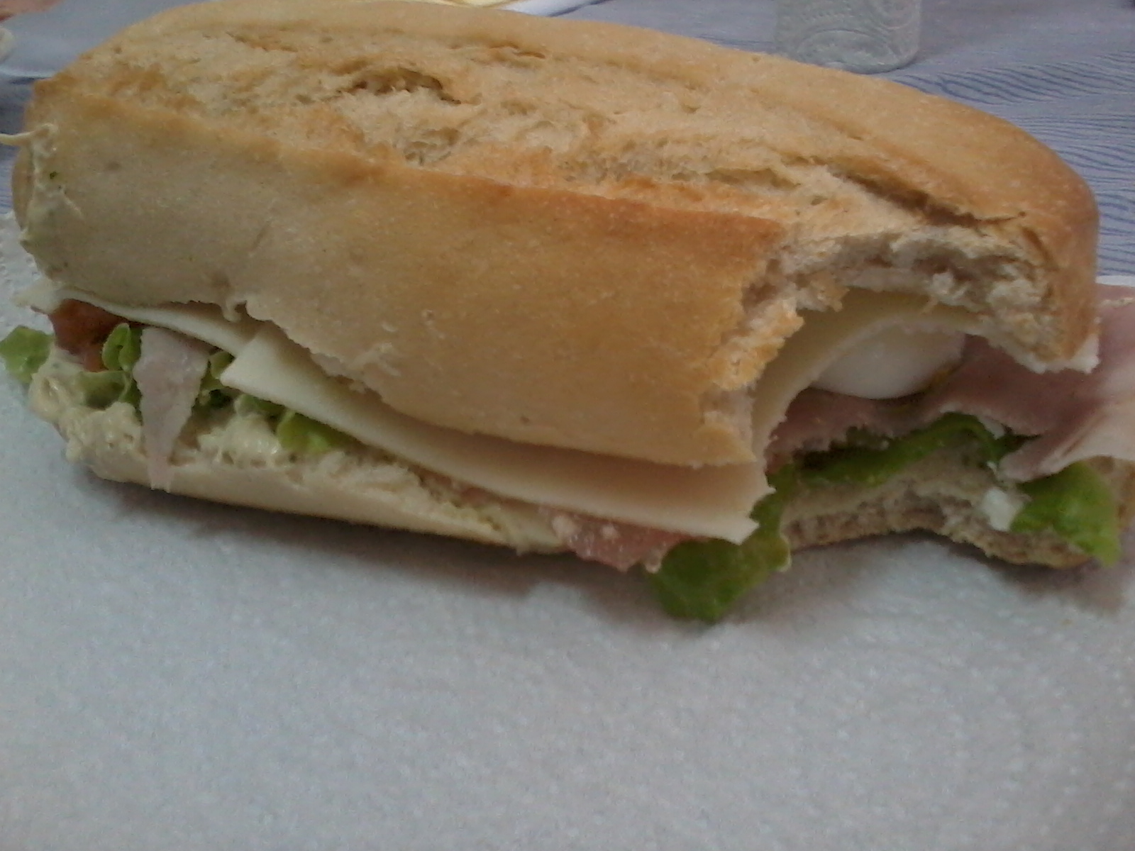 Entre tachos e afins...: Sandes americana.