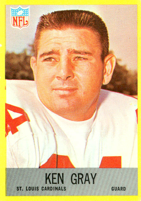 1967 Football Cards: St. Louis Cardinals