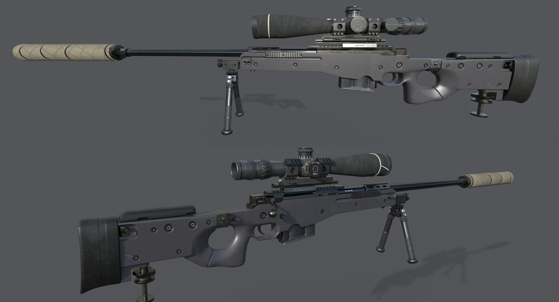 Accuracy International AWM (Arctic Warfare Magnum/AI-Arctic Warfare ...