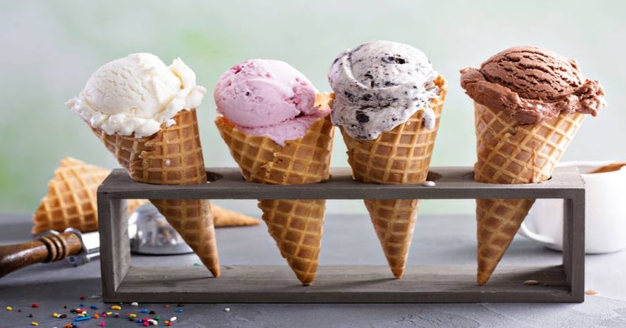What was the first ice cream flavor?