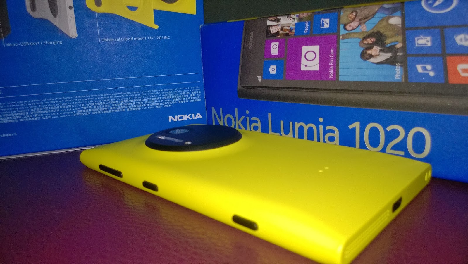 Nokia Lumia 1020 - 41MP Pureview Camera for Smartphone
