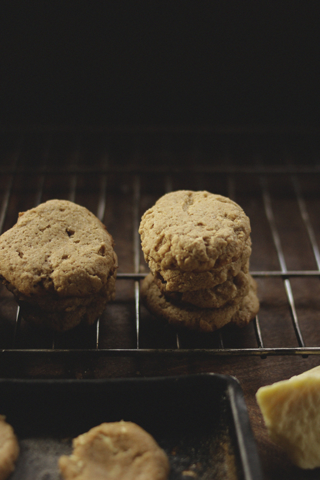Cookies de manteca de cacao