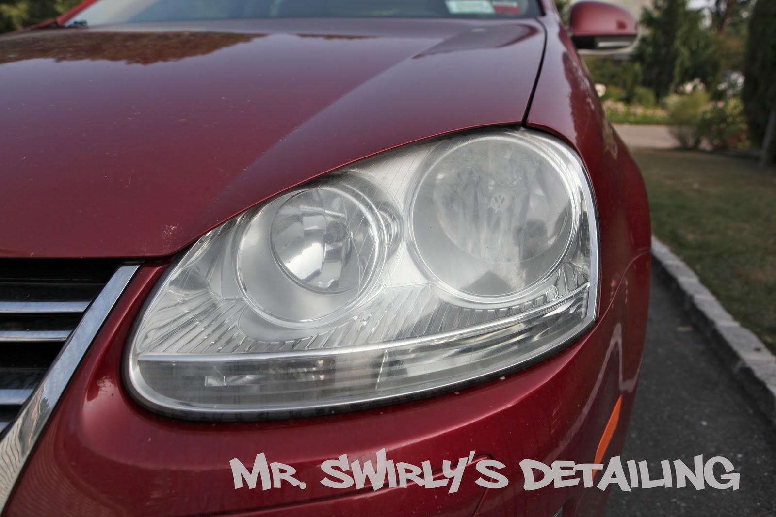 Mr. Swirly's Detailing: 2006 Maroon VW Jetta