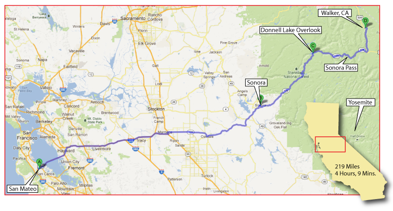 Wes' Travels to California Lakes: Donnell Lake - Tuolumne County ...