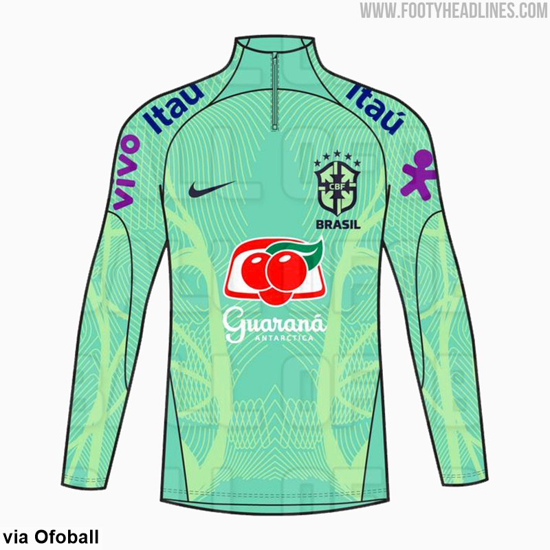 Futuristic: Nike Brazil 2022 World Cup Training Kit Leaked - Footy ...