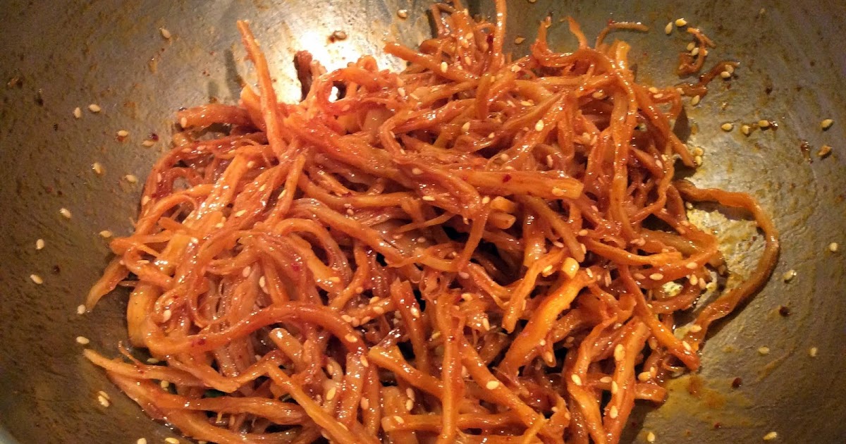 COOK WITH SUSAN: Taegu - Spicy Korean Seasoned Cuttlefish
