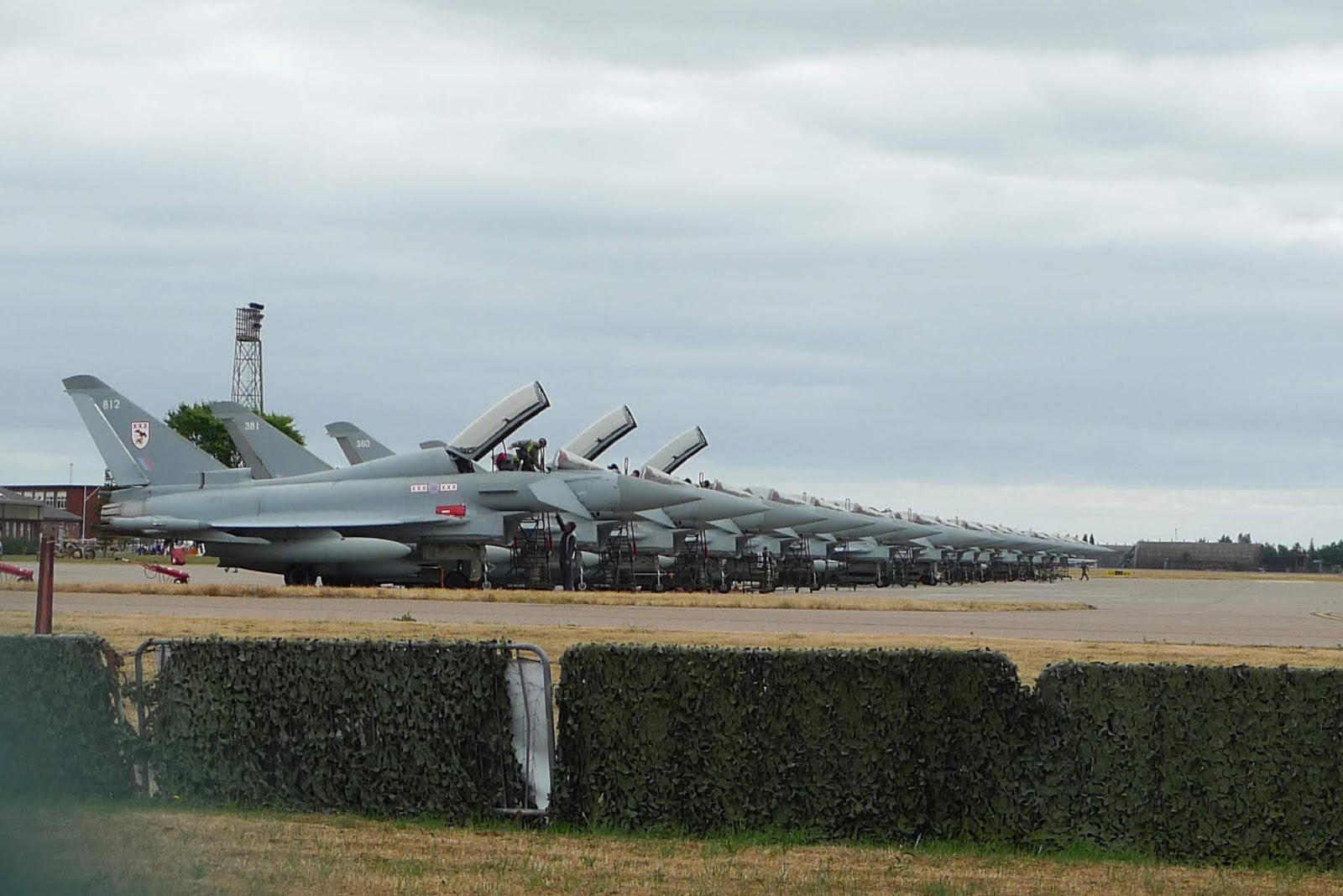 Simon and Karen Spavin: RAF Coningsby 100 Year Celebration