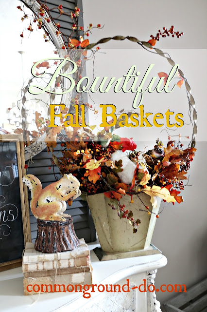 common ground : Bountiful Fall Baskets Blog Hop