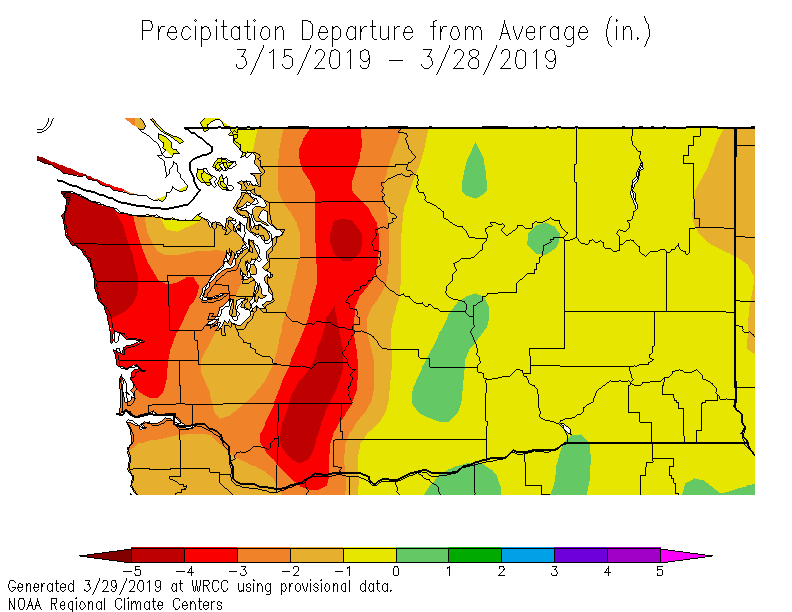 Cliff Mass Weather Blog: Rain Returns to a Dry Pacific Northwest