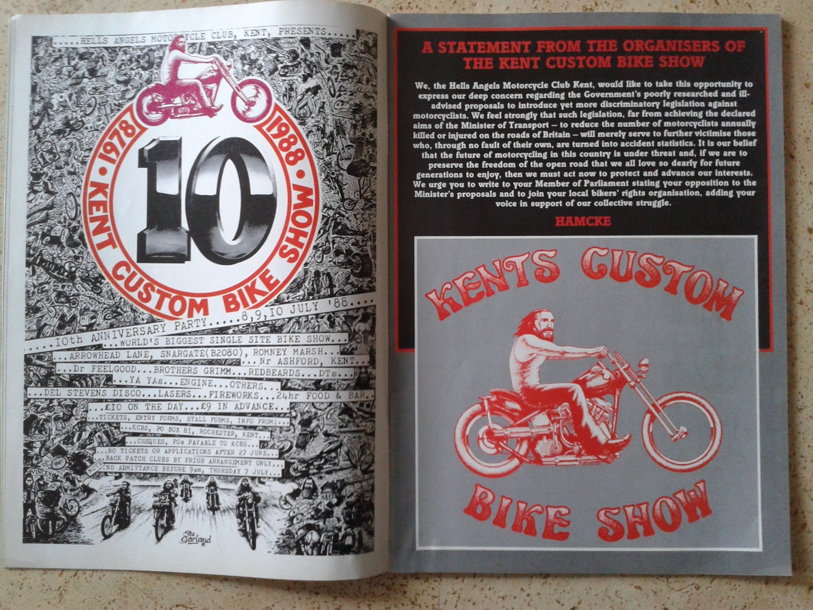 kustomizerkurt: Back Street Heroes special issue: Kent Custom Bikeshow 1988