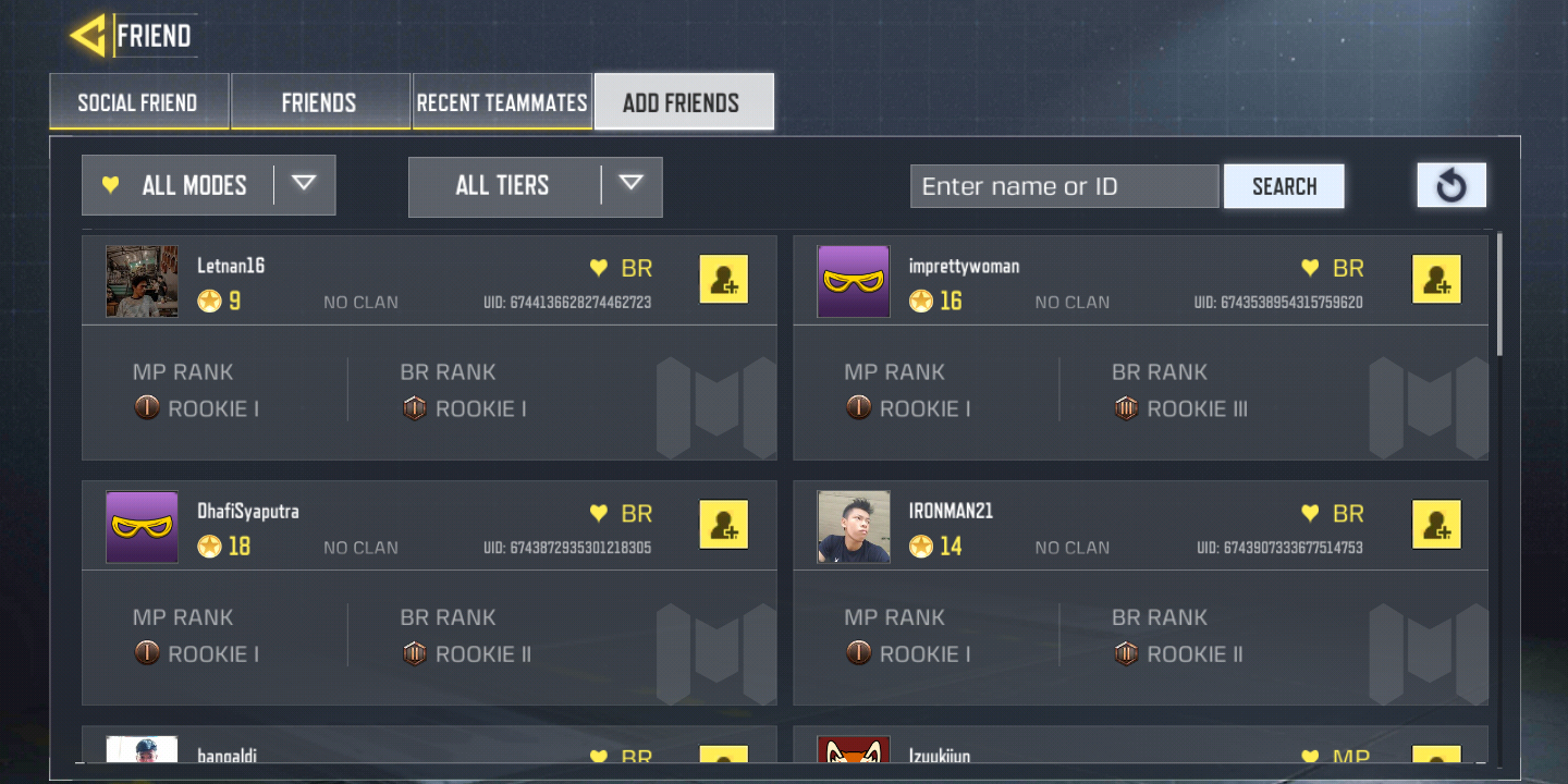 Cara Menambahkan Teman Di Cod Call Of Duty Mobile Game Mantapu