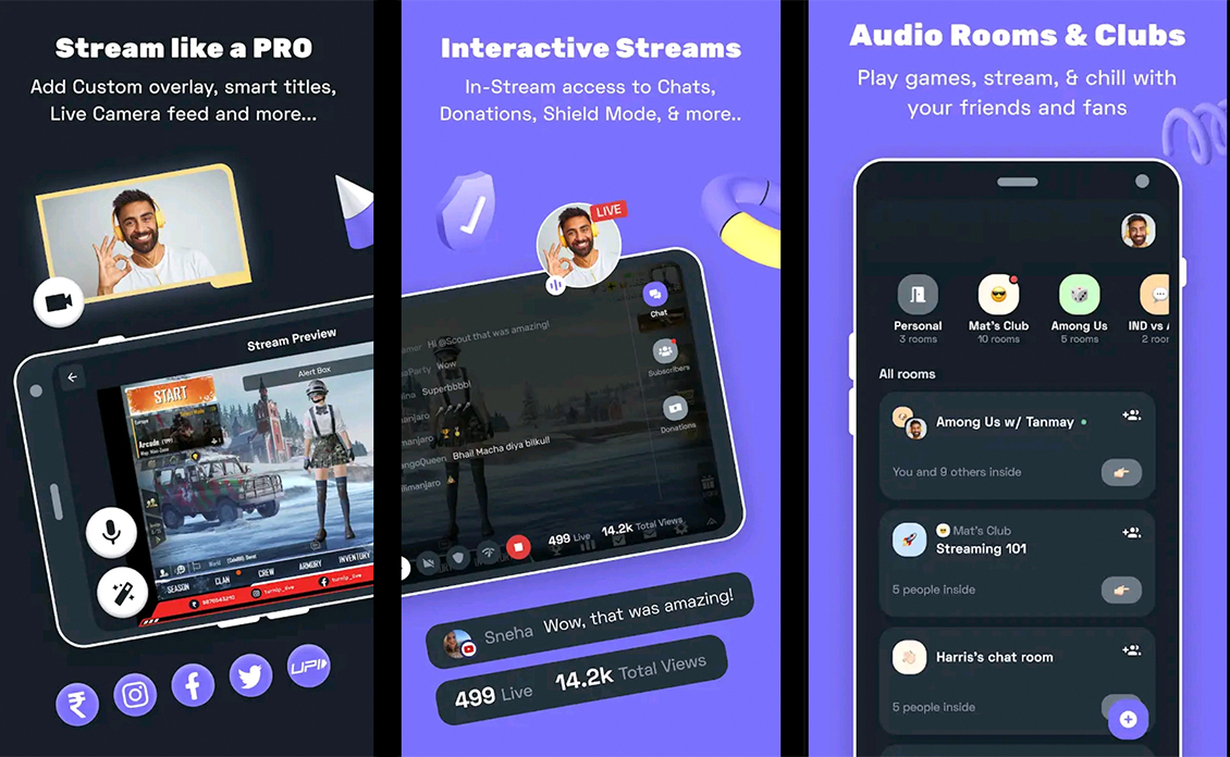 Top 5 Best live Streaming apps for Android without lagging (2021)