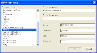 dominoc925: Connecting GeoMedia Professional to a read/write PostGIS ...