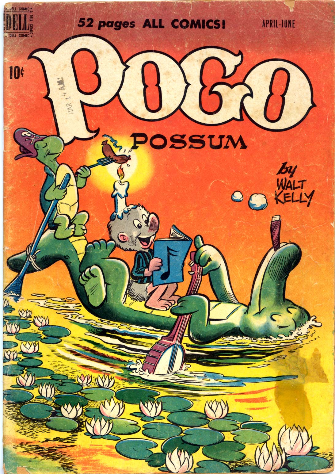 Last of the Spinner Rack Junkies: Pogo Comics 1949-1950 by Walt Kelly