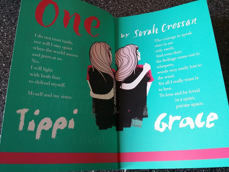 ONE by Sarah Crossan ~ Yolanda Sfetsos