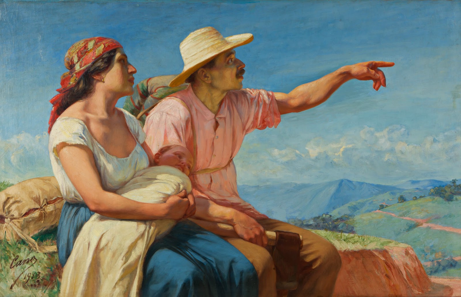 Francisco Antonio Cano | Horizontes, 1913 | Tutt'Art@ | Pittura ...