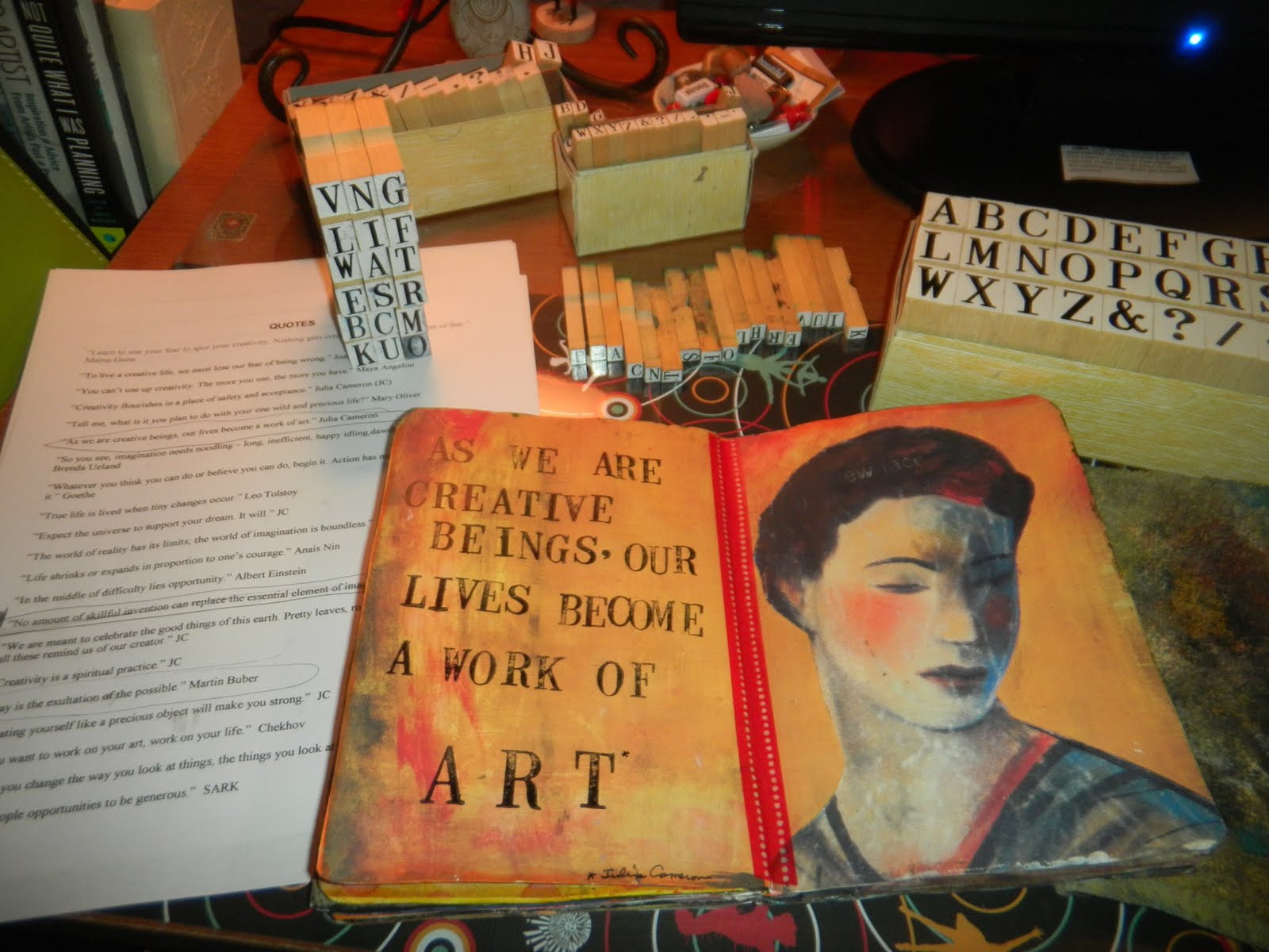 Alley Art Studio: Sketchbook Project World Tour 2012: Writing on the Wall