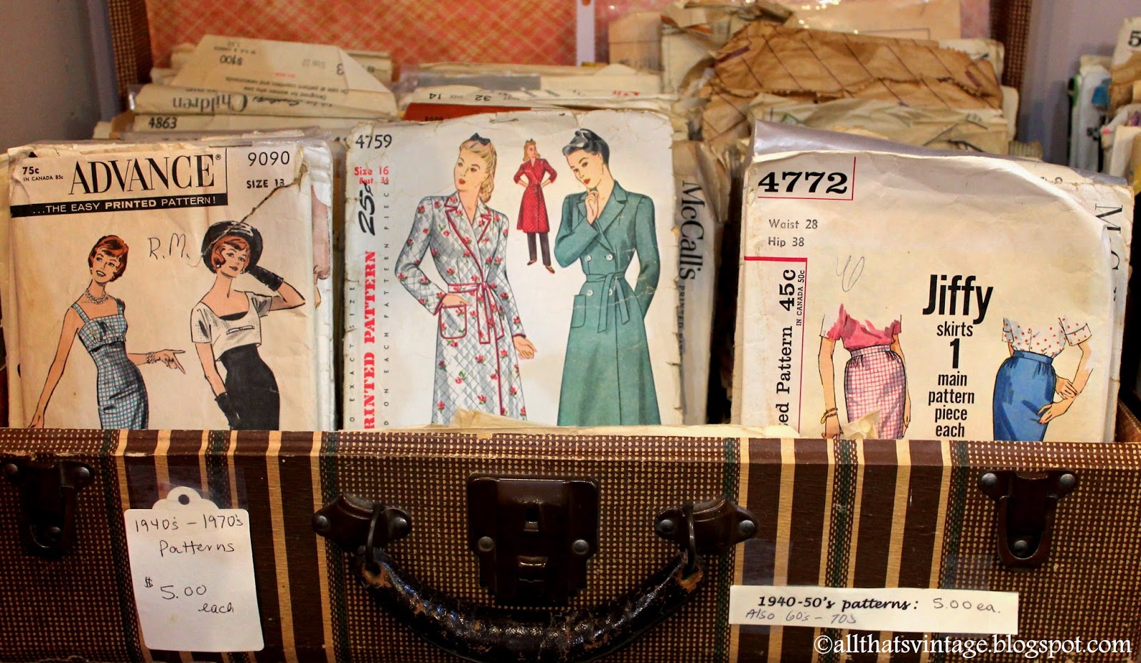 All That's Vintage: 10 DIY Projects Using Vintage Sewing Patterns