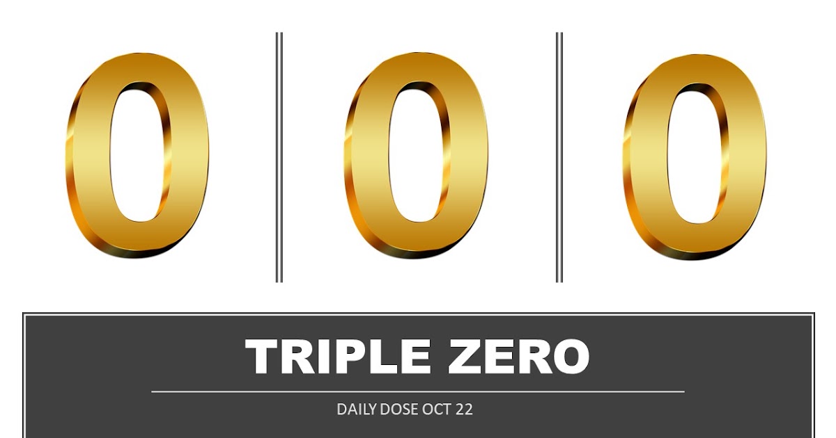 Triple Zero - TheWackyDuo.com - Singapore Lifestyle Portal