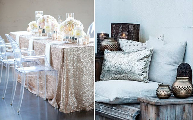 Marzua: El color metalizado en decoración