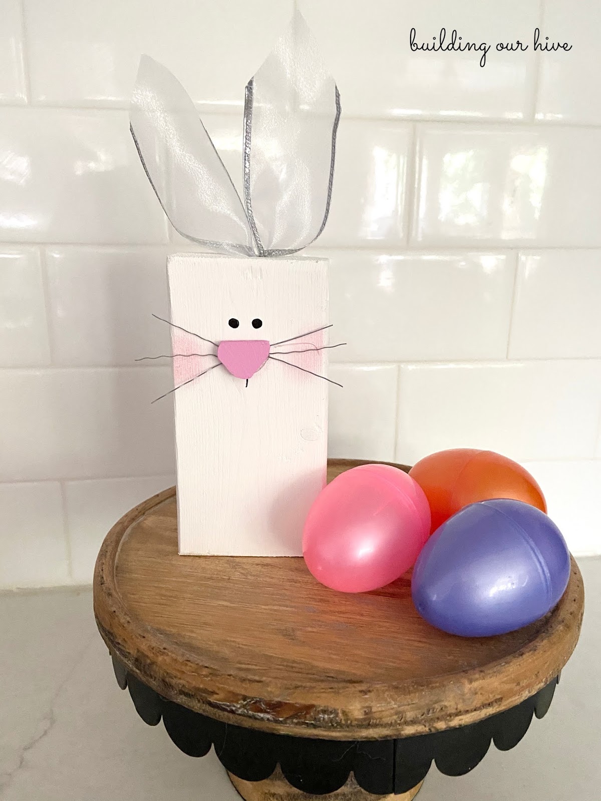 Block Bunny Easter Craft
