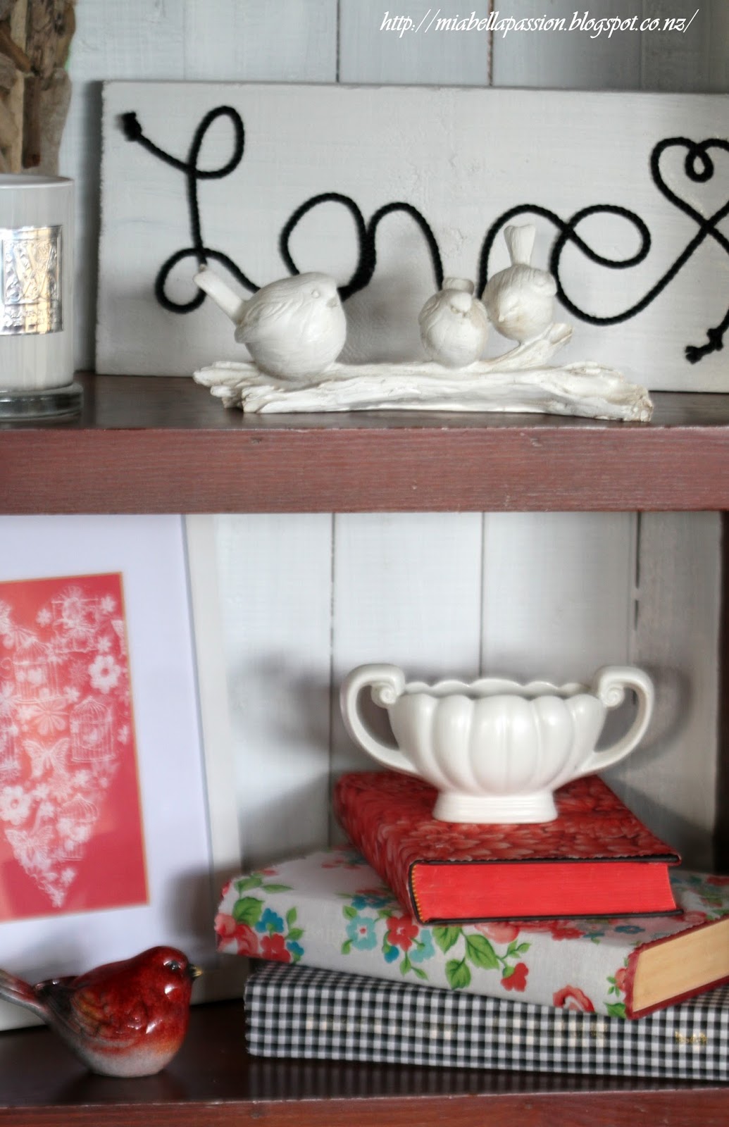 DIY Pretty Fabric Wrapped Books...