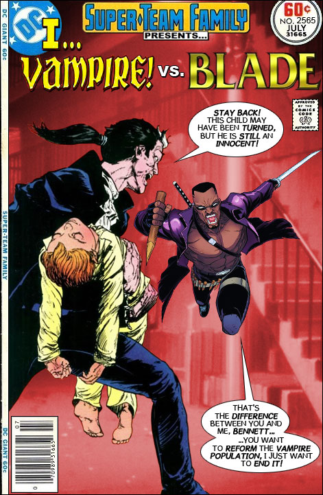 Super-Team Family: The Lost Issues!: I... Vampire Vs. Blade