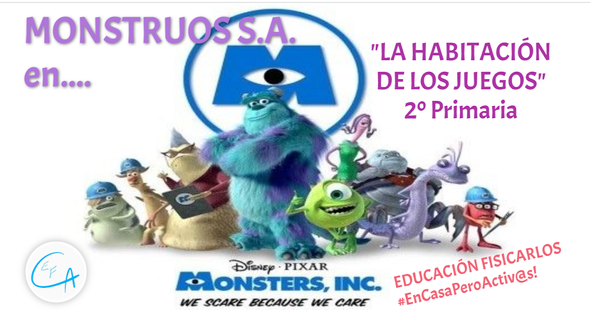 Educación Fisicarlos: EDUCACIÓN FISICA. MONSTRUOS S.A.: "La habitación ...